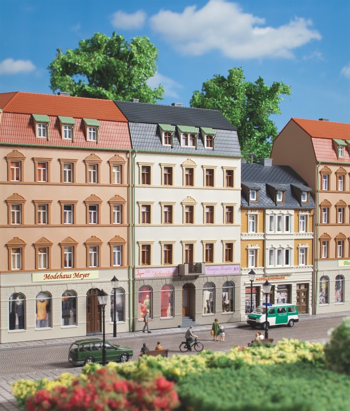 AU12250 Dům obytný č. 1 | H0 Stavby Auhagen | H0 Stavby | Měřítko H0 ...